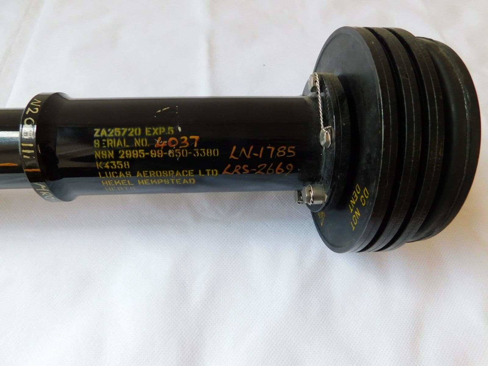 Tornado Aircraft Power Take Off Drive Shaft From ZA542 1R8E