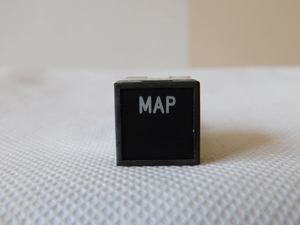 Tornado Aircraft Push Button "Map" Cap Part No 10648BAC3-37S 1R7B