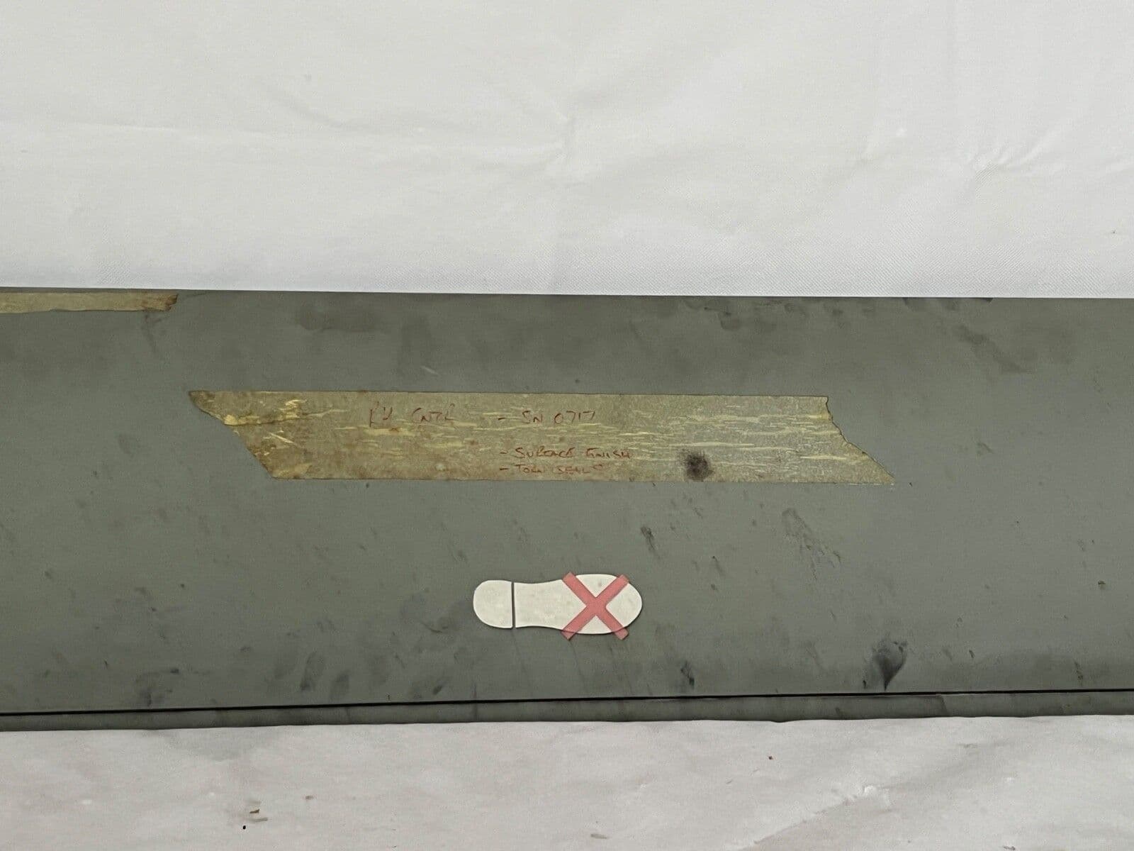 Tornado Aircraft R/H Centre Slat Wing From ZE755 PL10