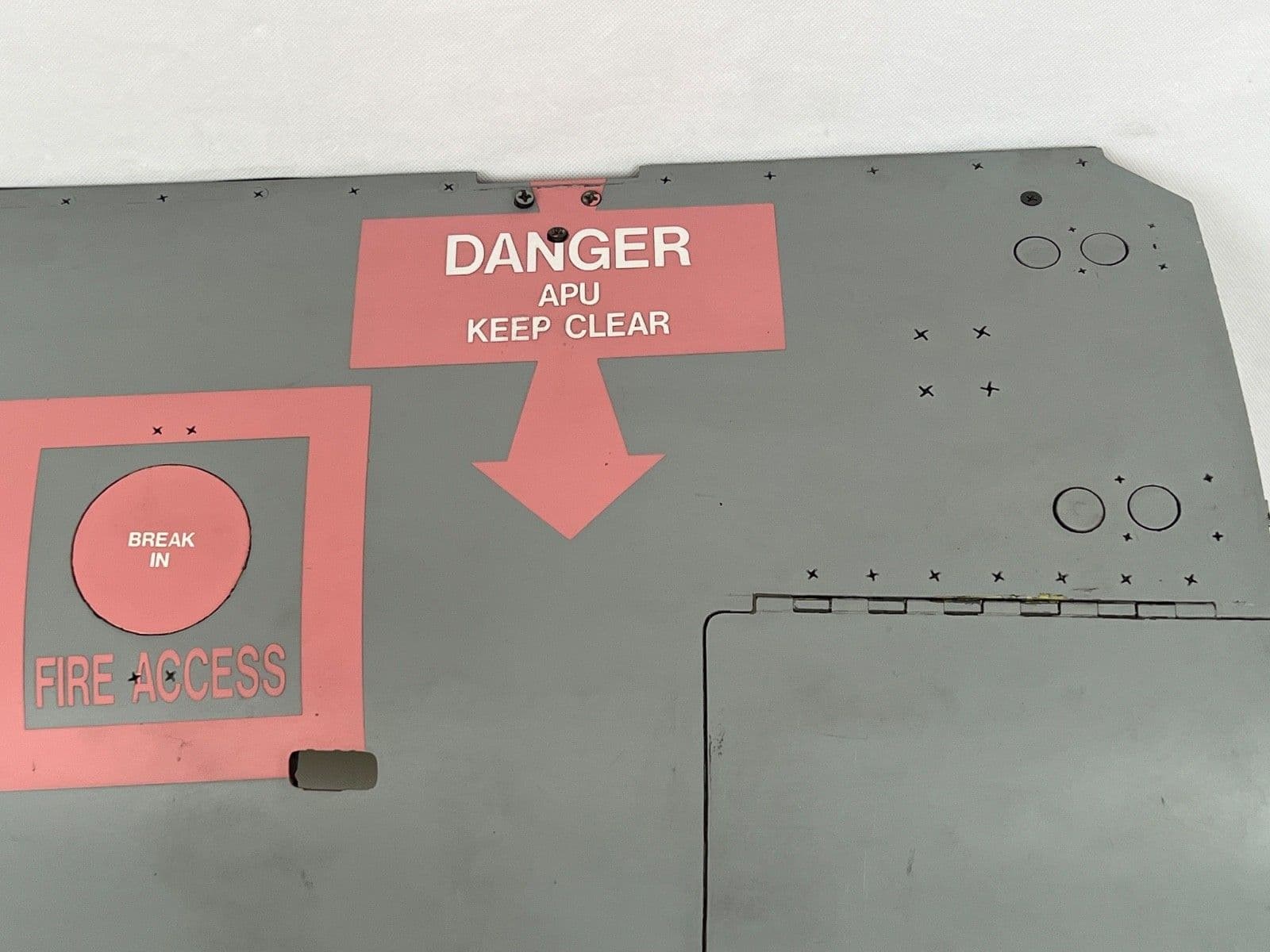 Tornado Aircraft R/H R270 Auxiliary Bay APU Access Panel From ZE341 PL22