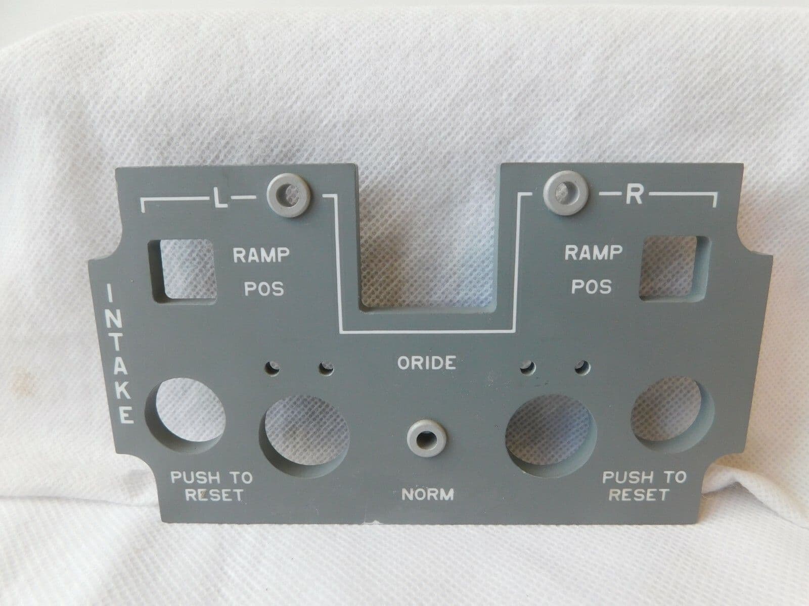 Tornado Aircraft Ramp Control Panel EL Facia 1R7B