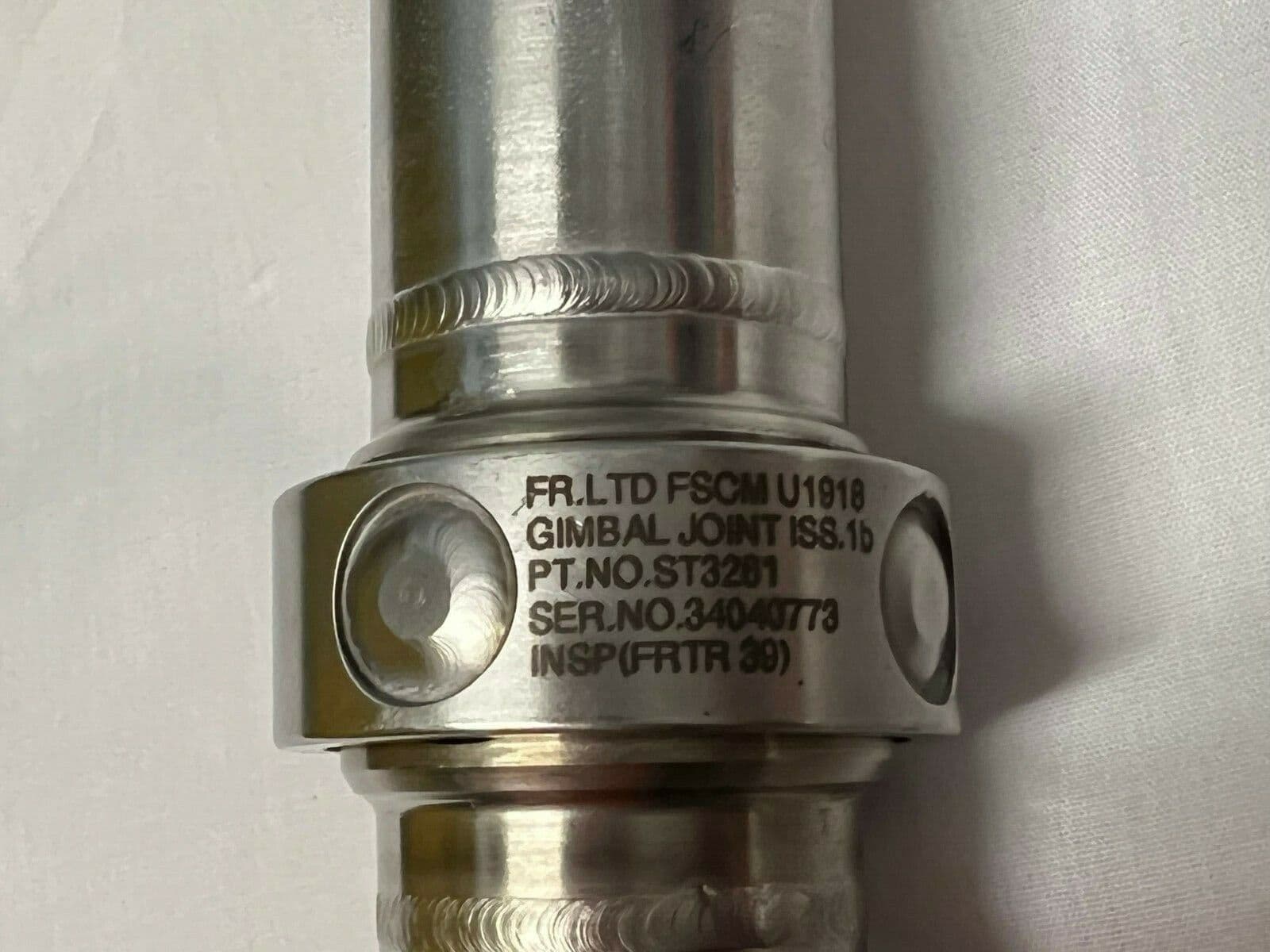 Tornado Aircraft RB199 Jet Engine Bleed Air Line Engine Pipe GR402B