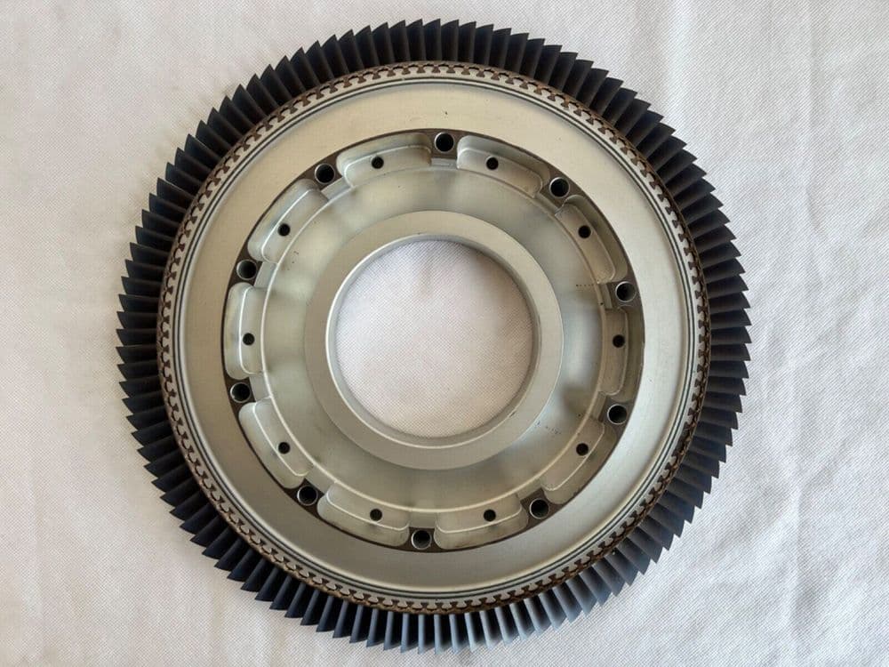 Tornado Aircraft RB199 Jet Engine Disc With 112 Blades GR6C