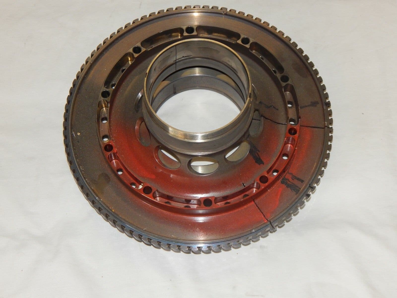 Tornado Aircraft RB199 Jet Engine HPC Rotor Disc 31cm Damaged GR2A