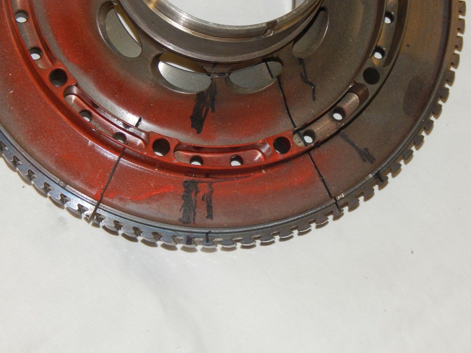 Tornado Aircraft RB199 Jet Engine HPC Rotor Disc 31cm Damaged GR2A