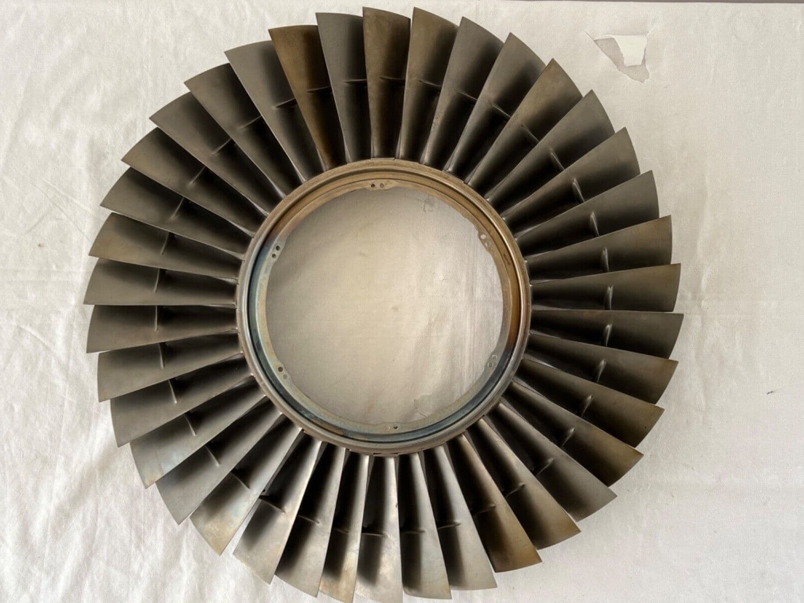 Tornado Aircraft RB199 Jet Engine Stage 2 LP2 Rotor Disc 40 Blades PL53