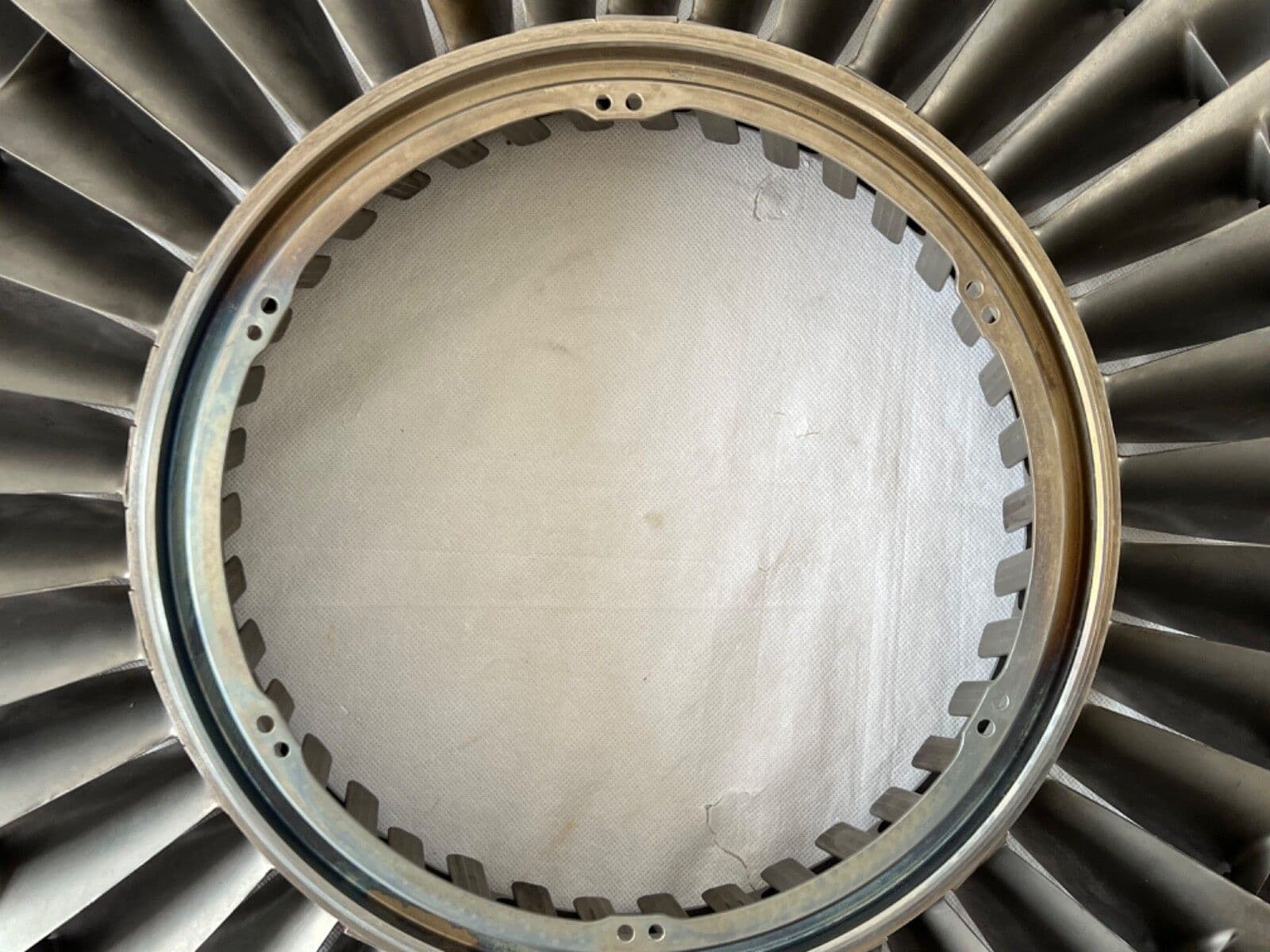 Tornado Aircraft RB199 Jet Engine Stage 2 LP2 Rotor Disc 40 Blades PL53