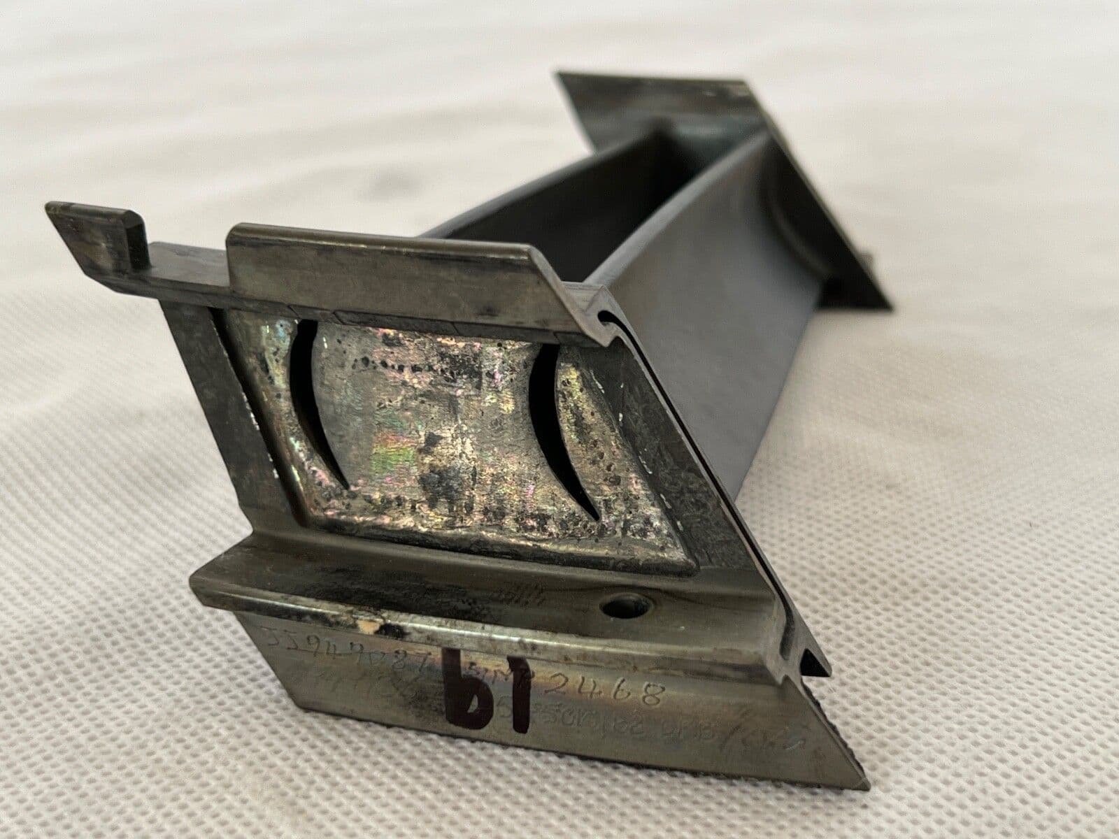 Tornado Aircraft RB199 Jet Engine Turbine Vane Assembly 56cm Diameter ...