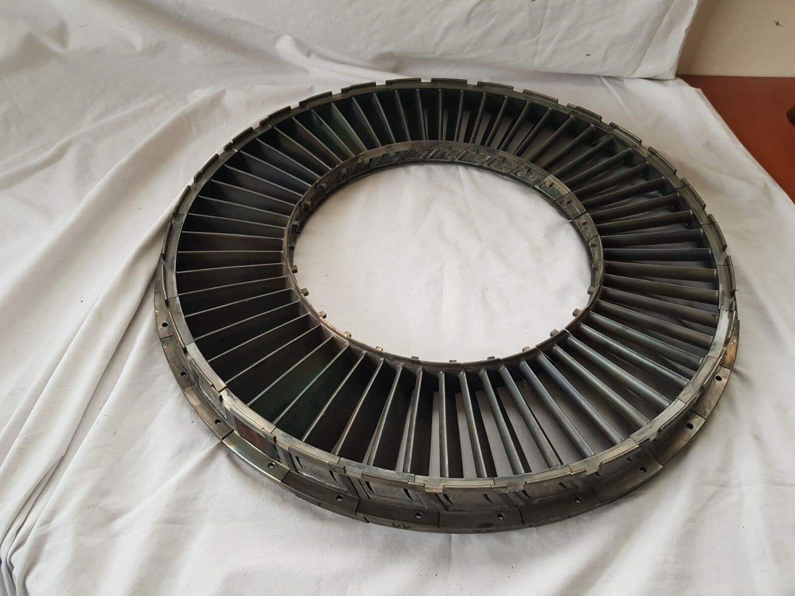 Tornado Aircraft RB199 Jet Engine Turbine Vane Assembly 56cm Diameter ...