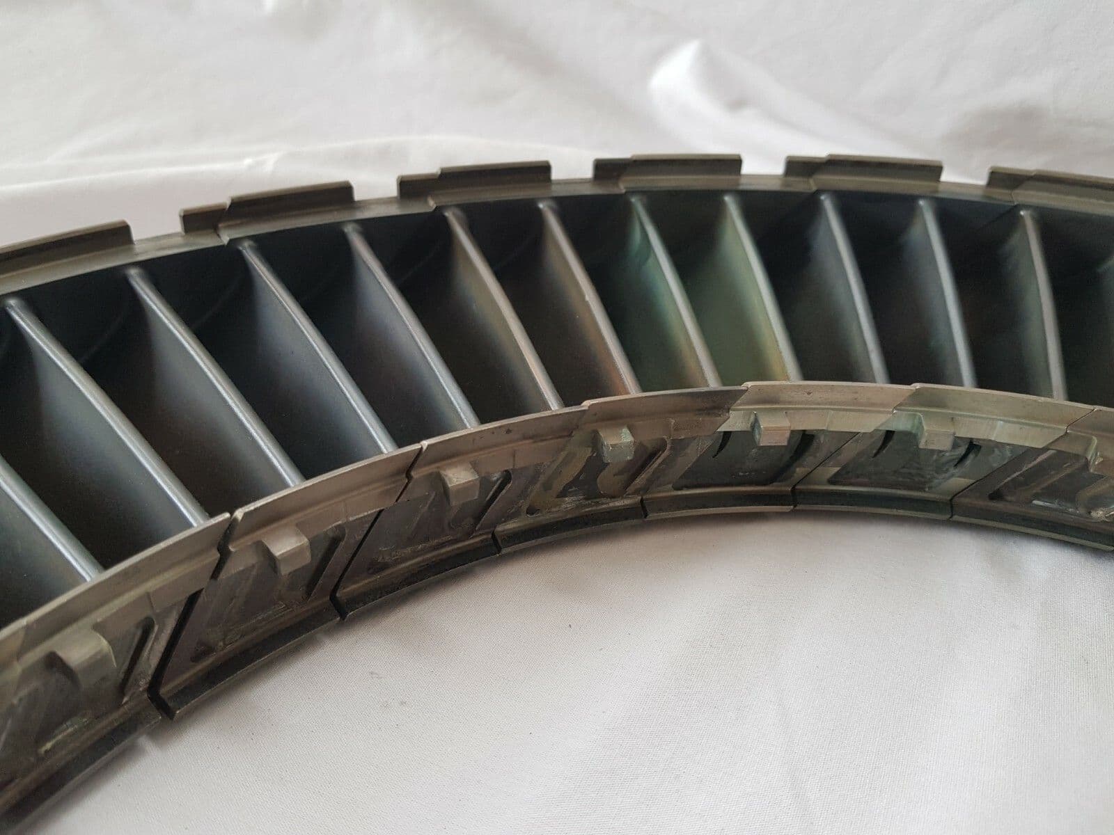 Tornado Aircraft RB199 Jet Engine Turbine Vane Assembly 56cm Diameter ...