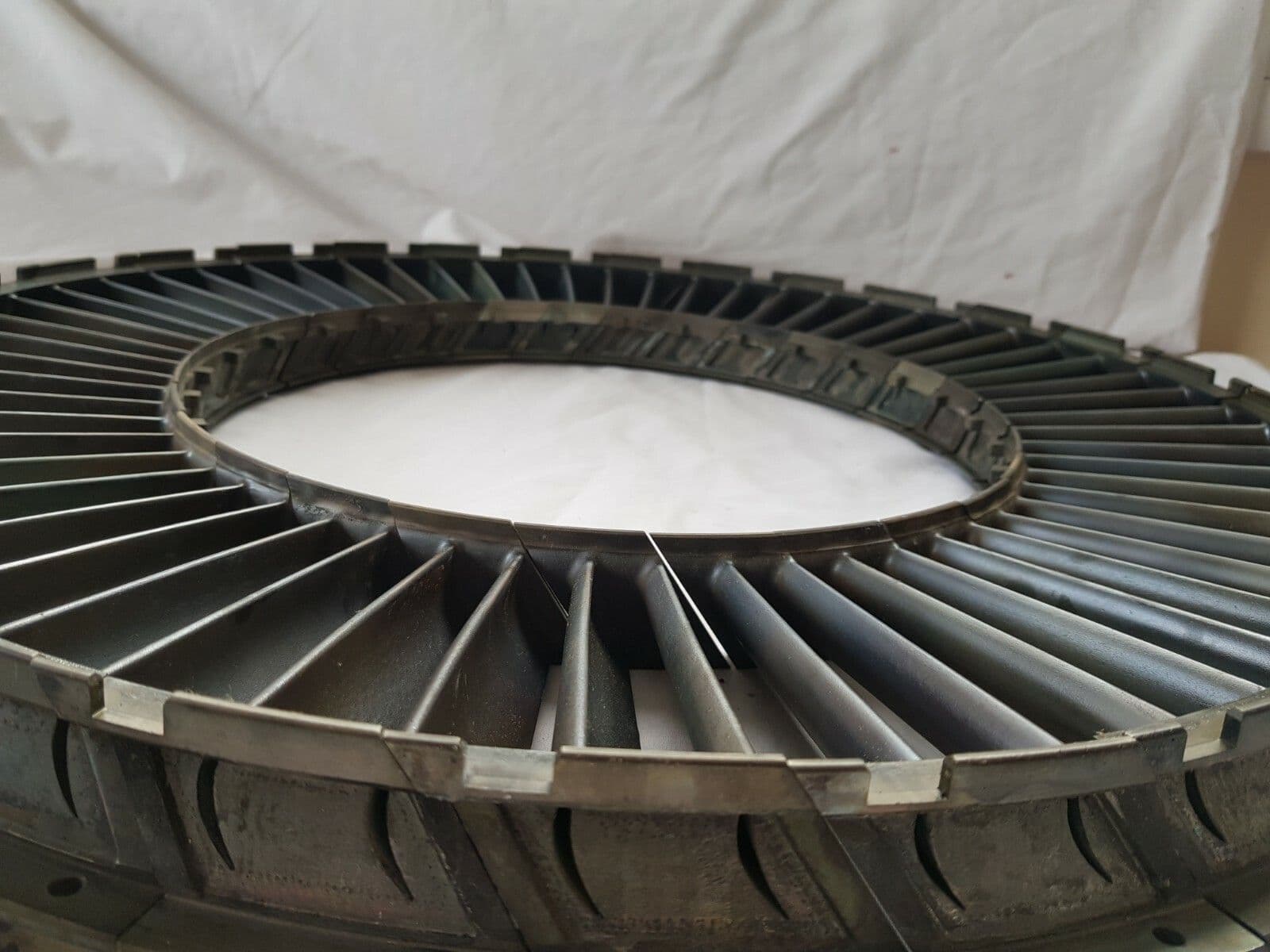 Tornado Aircraft RB199 Jet Engine Turbine Vane Assembly 56cm Diameter ...