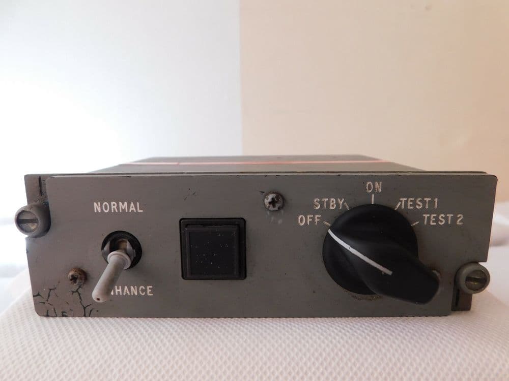Tornado Aircraft Test Control Panel Part No A912311-401 1R7B