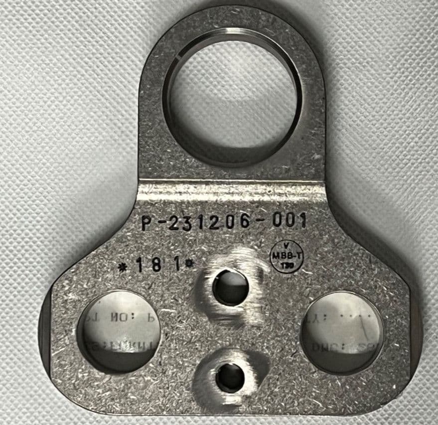 Tornado Aircraft Titanium Pylon Fitting Lifting Eye P-231206-001 GR401A