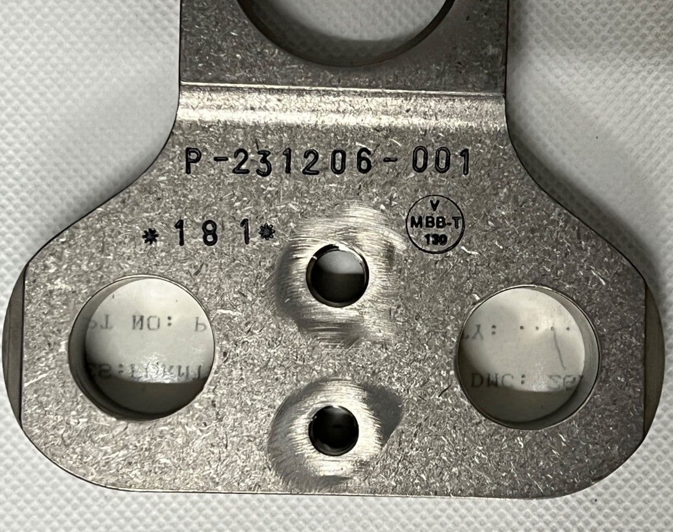 Tornado Aircraft Titanium Pylon Fitting Lifting Eye P-231206-001 GR401A