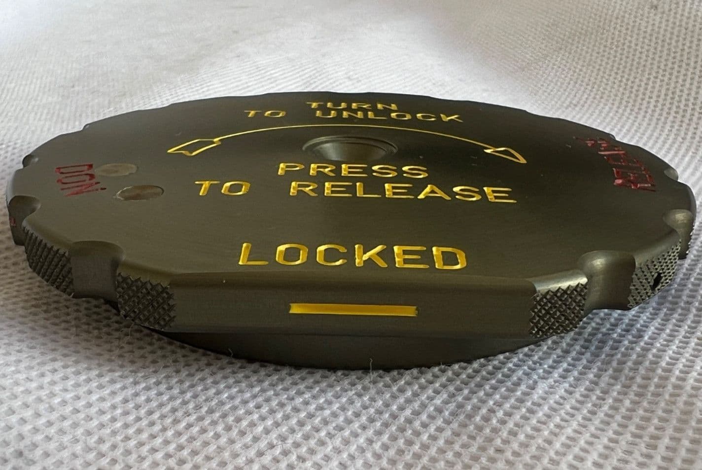 Tornado Ejection Seat Martin Baker Quick Release Buckle Operating Knob D6C