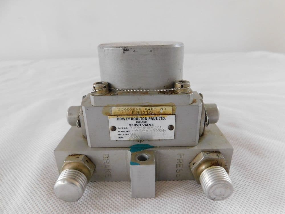 Tornado F3 Aircraft Anti Skid Pressure Control Servo Valve From ZE158 D5C