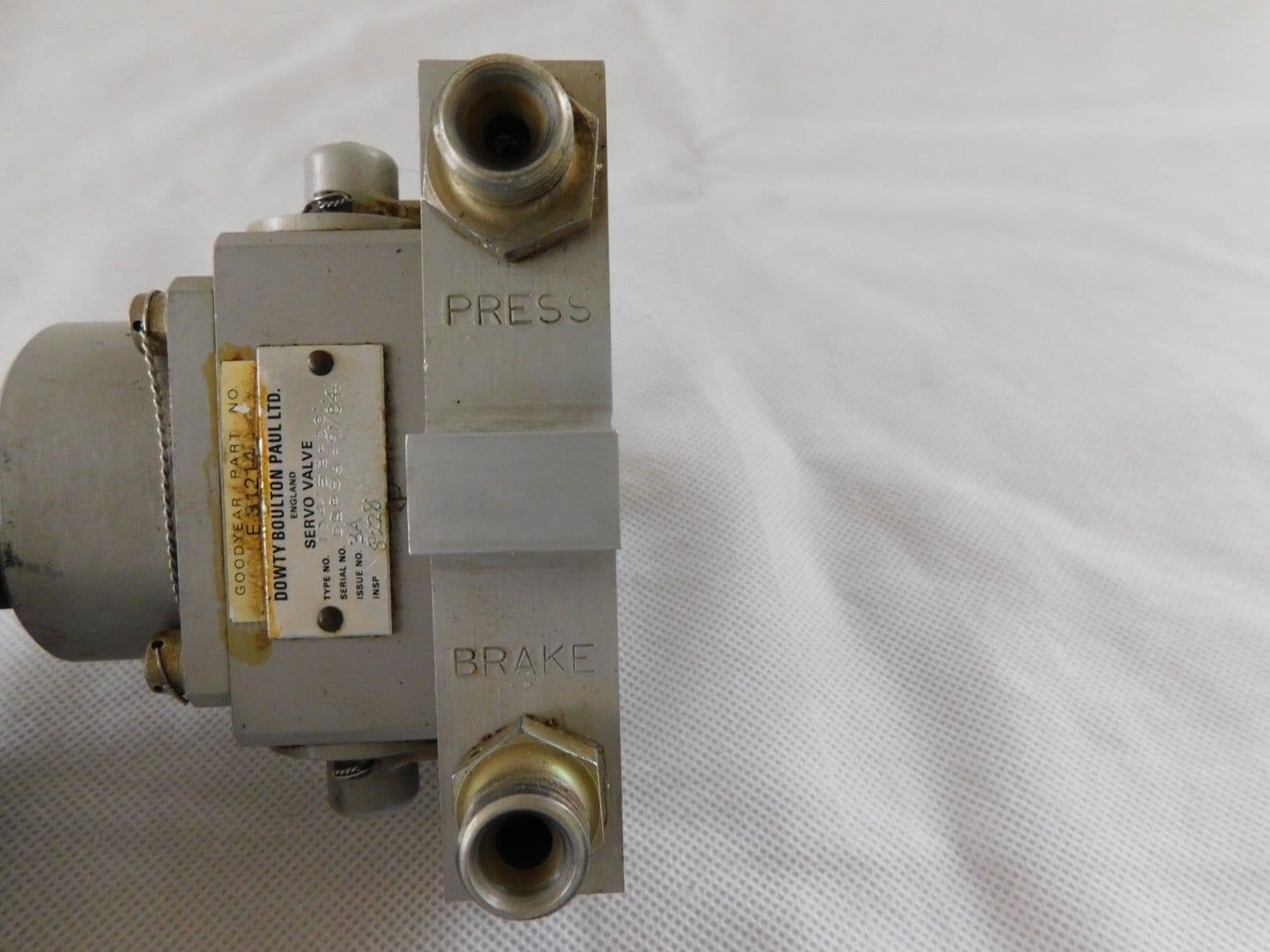 Tornado F3 Aircraft Anti Skid Pressure Control Servo Valve From ZE158 D5C