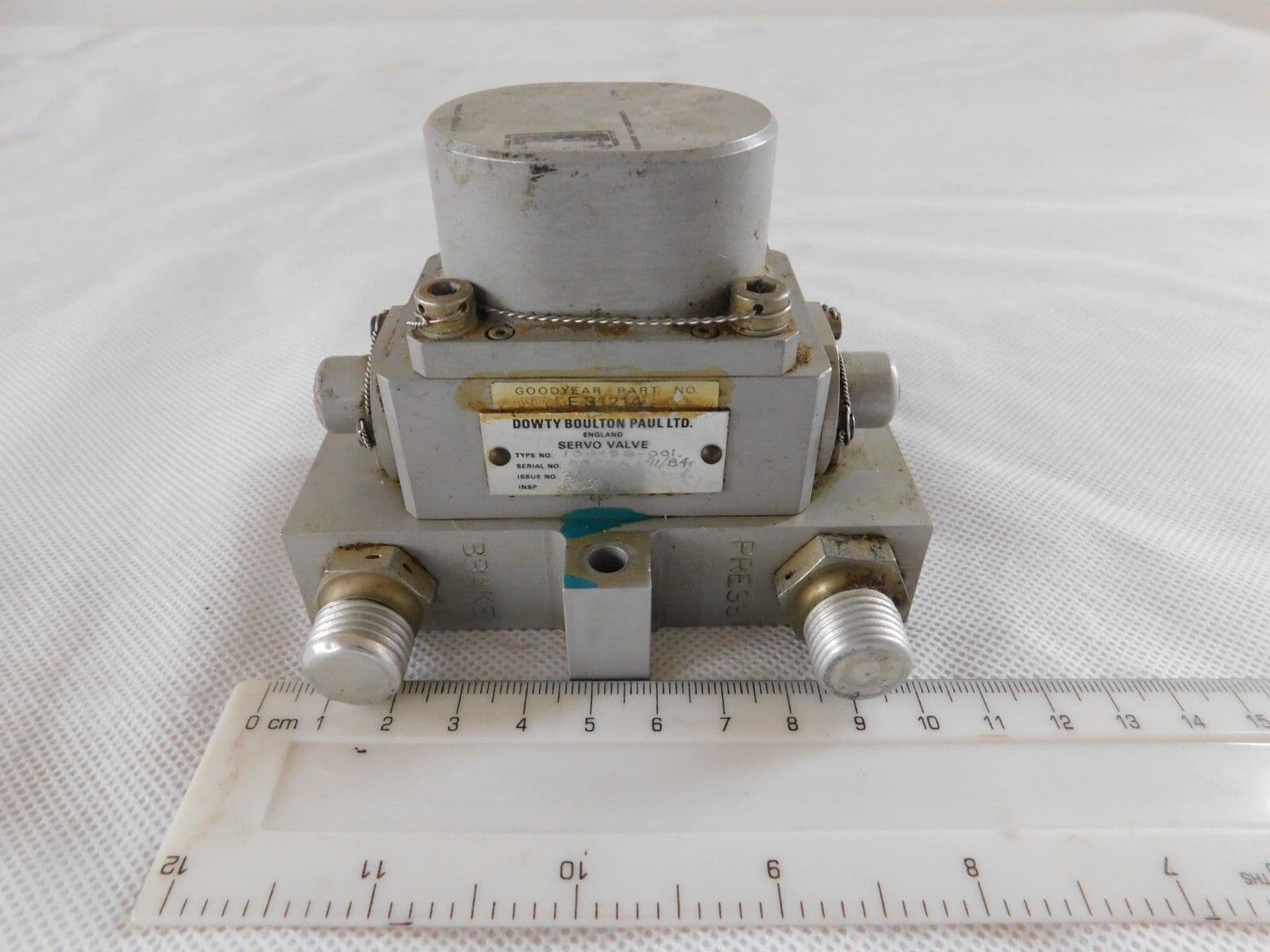 Tornado F3 Aircraft Anti Skid Pressure Control Servo Valve From ZE158 D5C