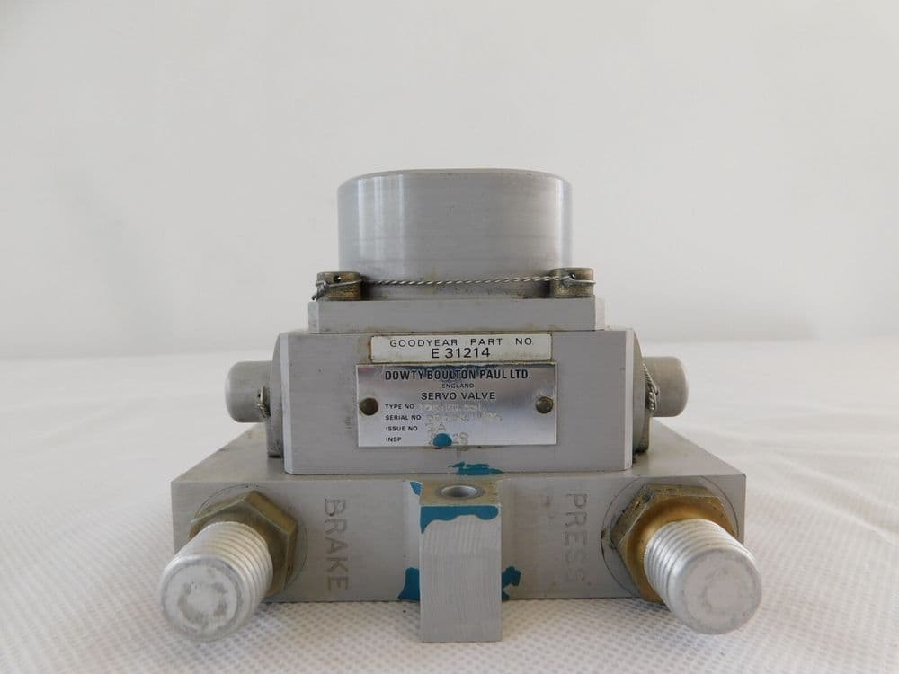 Tornado F3 Aircraft Anti Skid Pressure Control Servo Valve From ZE758 D4B