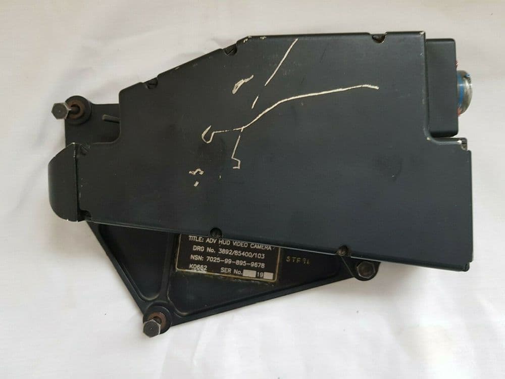 Tornado F3 HUD Video Camera From Aircraft ZE206 GR5B