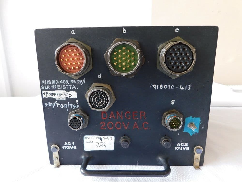 Tornado GR4 Aircraft AC Contactor Unit From ZD744 1R6C