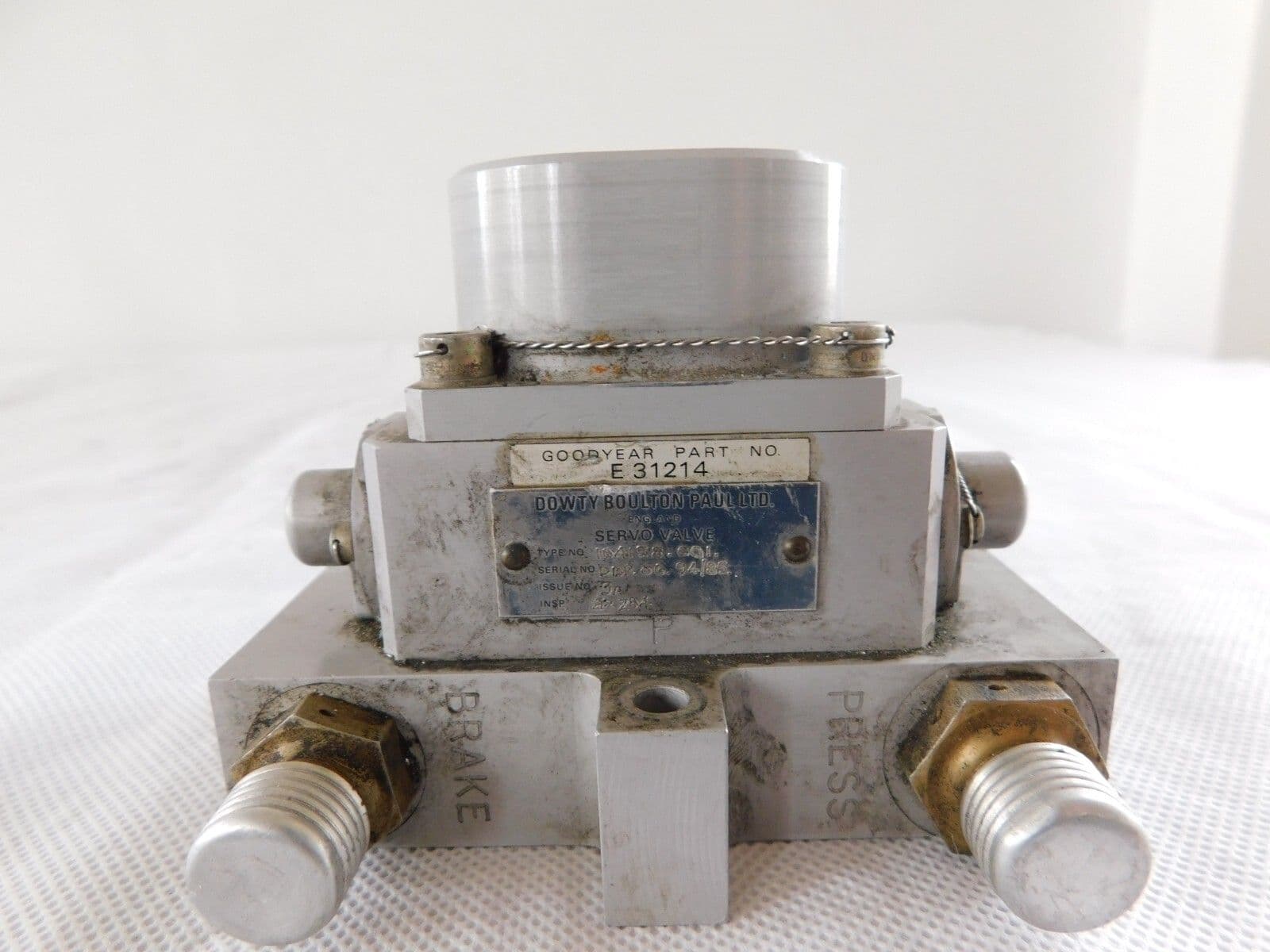 Tornado GR4 Aircraft Anti Skid Pressure Control Servo Valve From ZD714 D6B