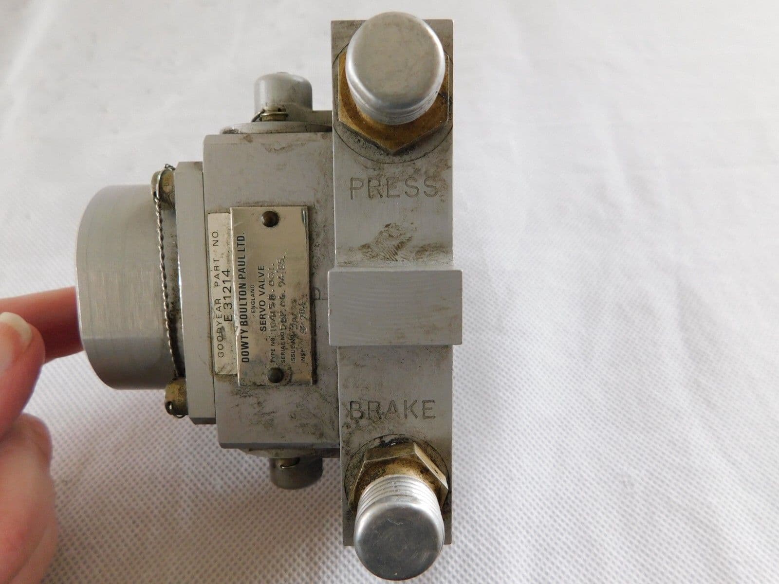 Tornado GR4 Aircraft Anti Skid Pressure Control Servo Valve From ZD714 D6B