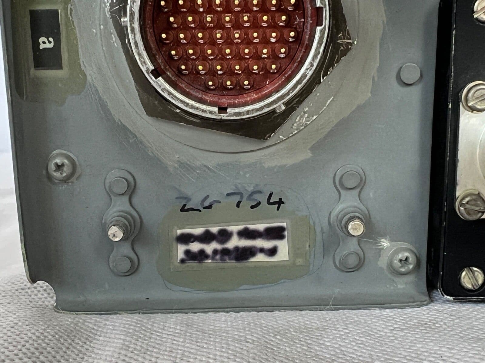 Tornado GR4 Aircraft Environmental Control Panel From ZG754 P-089237 ...