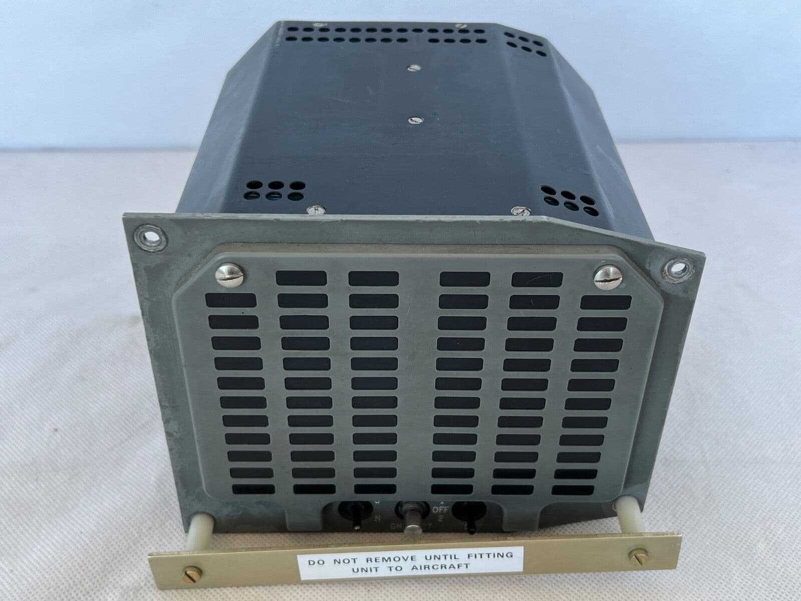 Tornado GR4 Aircraft Front Central Warning Panel D337-3325-001 D6C