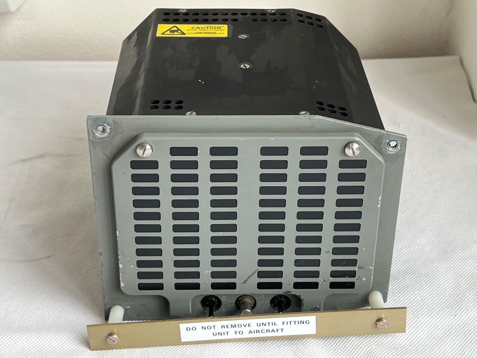 Tornado GR4 Aircraft Front Central Warning Panel From ZG729 D4E