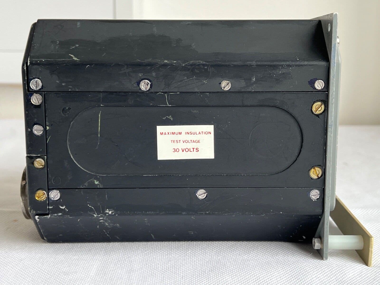 Tornado GR4 Aircraft Front Central Warning Panel From ZG729 D4E