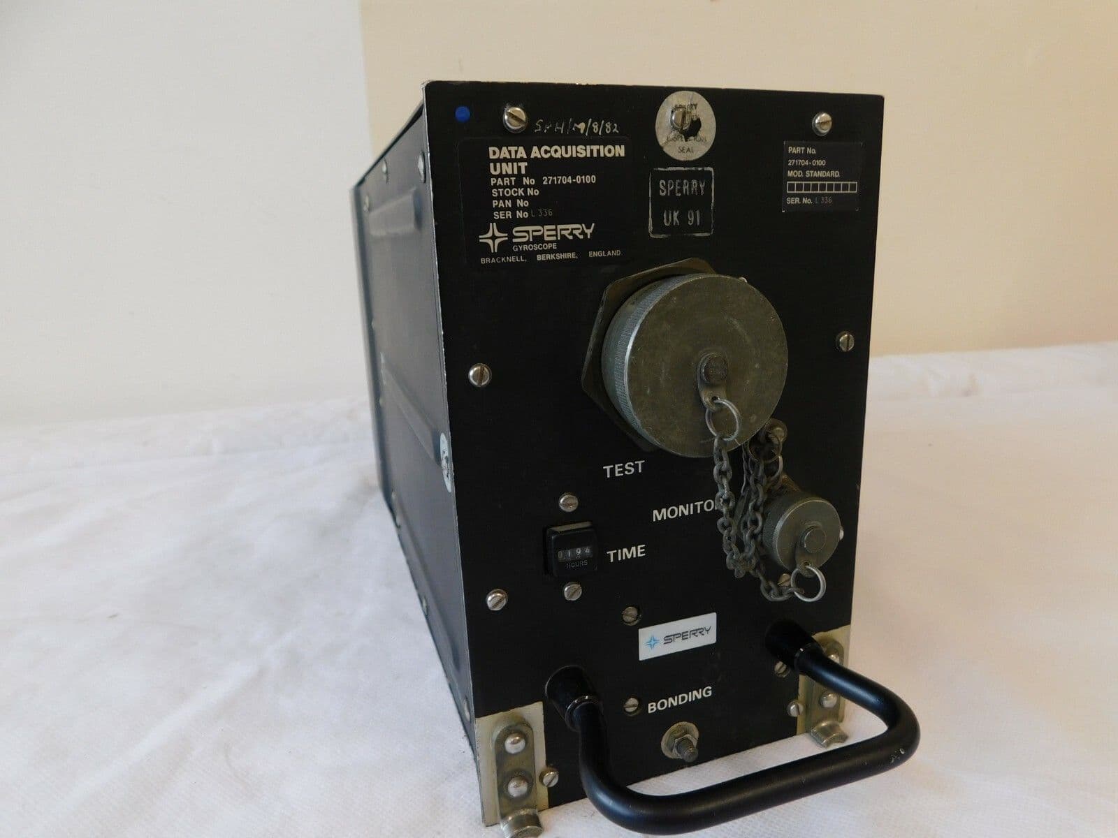 Tornado GR4 Aircraft Sperry Data Acquisition Processor Part 271704-0100 ...