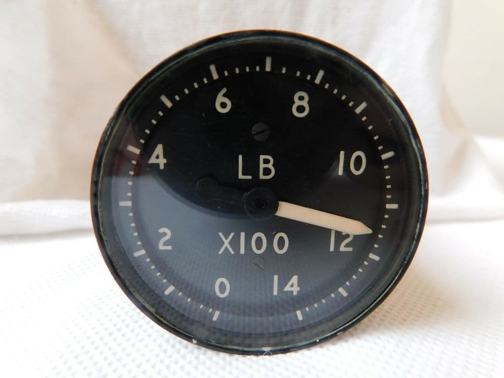 Wessex Helicopter Fuel Quantity Indicator PW/GE/50 1R5B