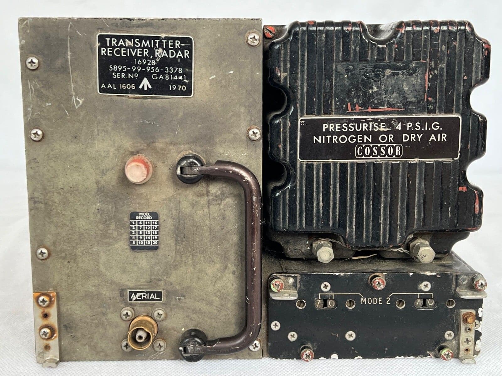 Wessex Helicopter Radar Transmitter Receiver 16928 D2B