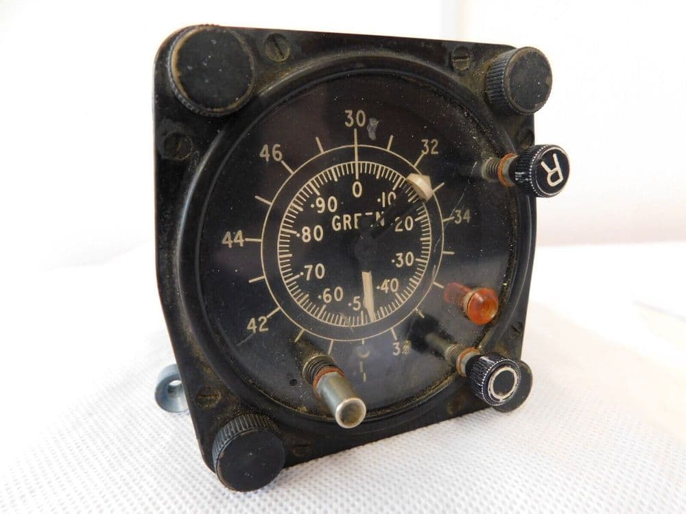Westland Puma Helicopter HC1 Green Decometer MK V111 From XW204 D4C