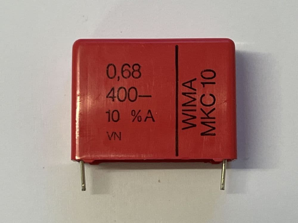 Wima MKC10 Polypropylene Fixed Radial Capacitor 0 68uF 400V 10 3R1C EC36