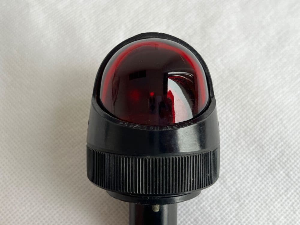 WW2 Aircraft Wing Tip Navigation Lamp Red 5C/494 D5D