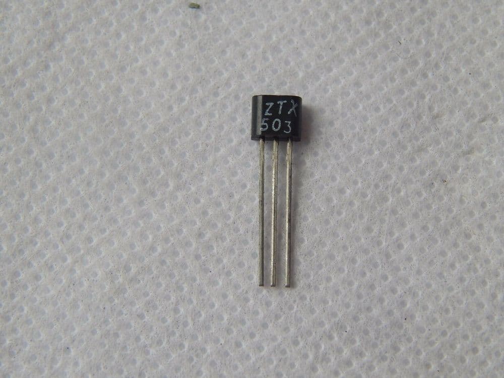 ZTX503 Small Signal Silicon PNP Transistor 0 3W 45V 0 5A TO-226 3R1D EC46