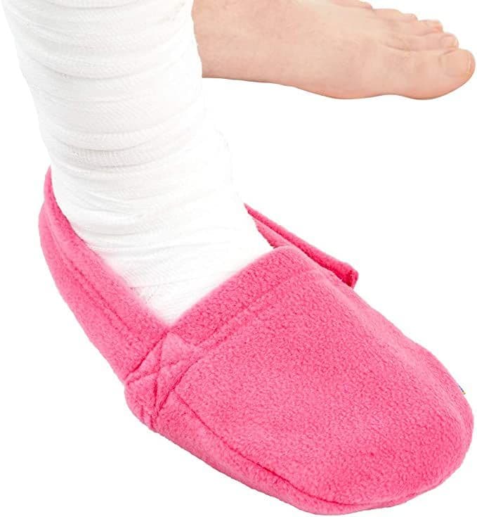 Limbo Toe Cozy for Leg Casts Pink Shoe Size 8-14