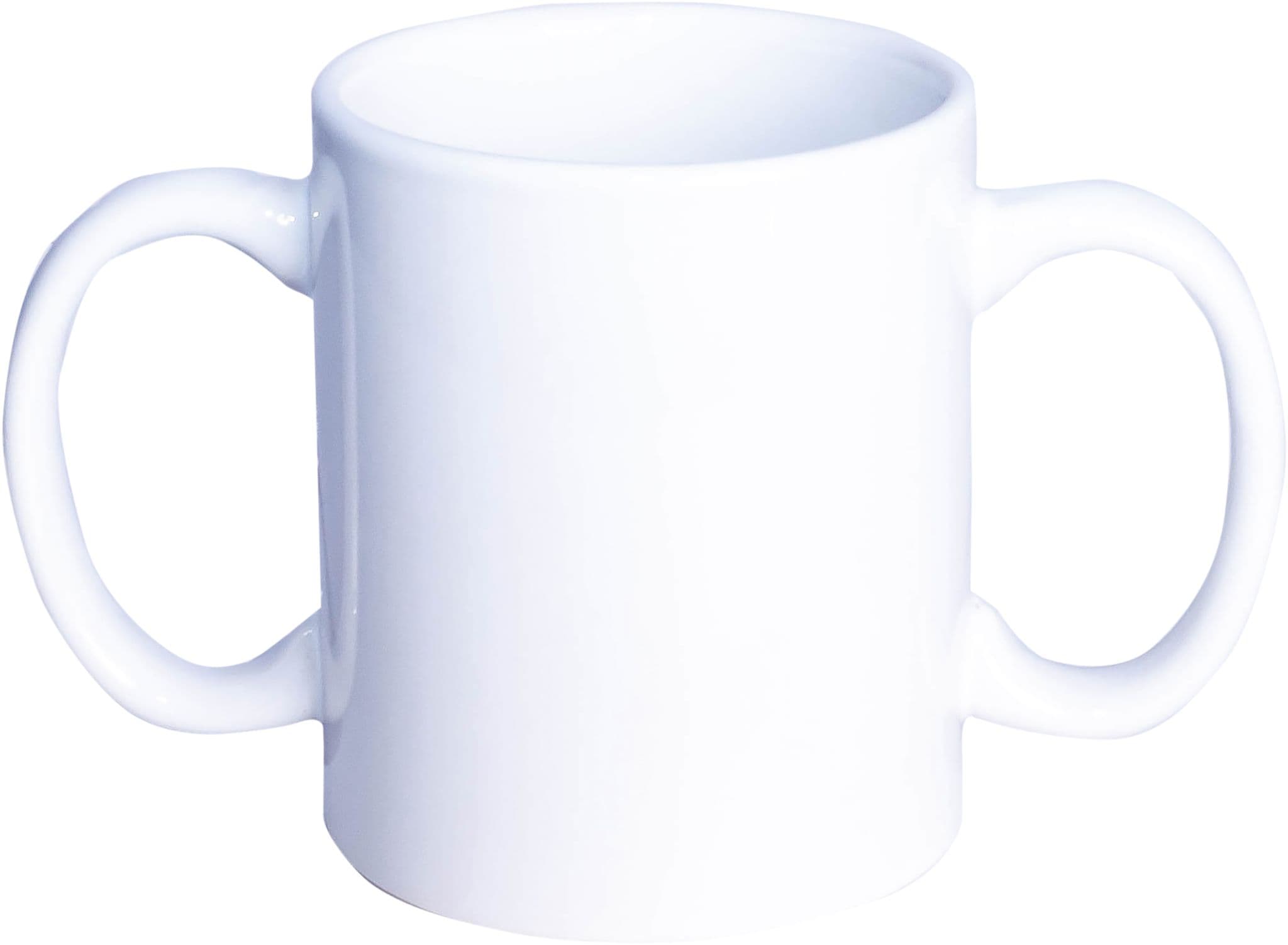 TWO HANDLED MUG