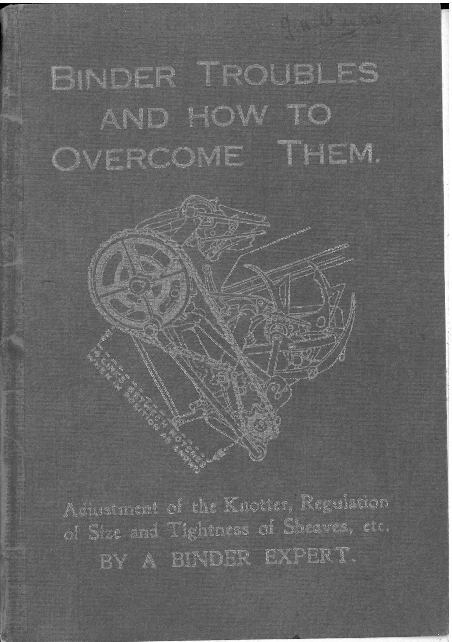 Binder Troubles & How To Overcome Them - McCormick Massey Harris ...