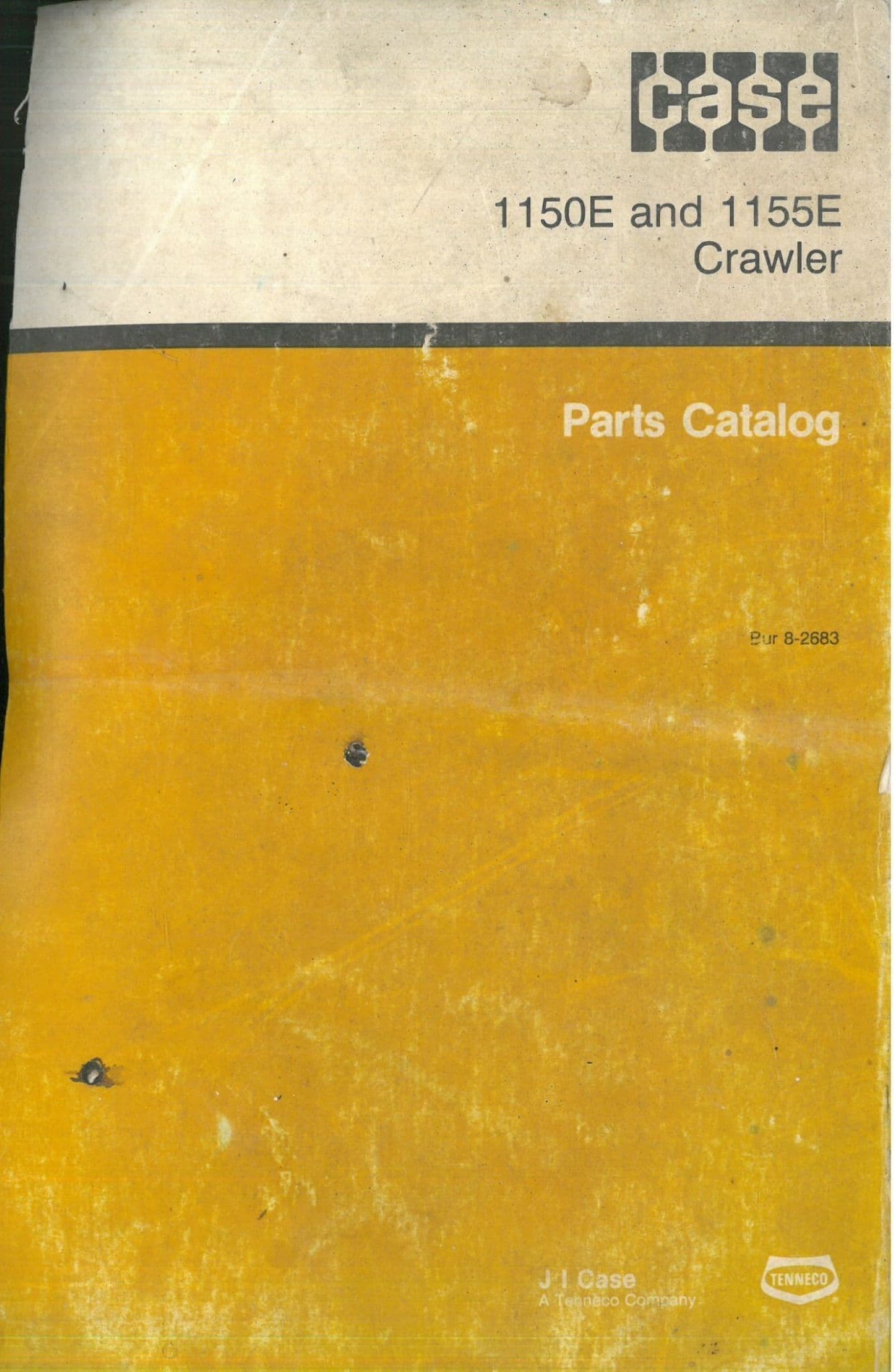 Case Crawler 1150E 1155E Parts Manual - 1150 E 1155 E