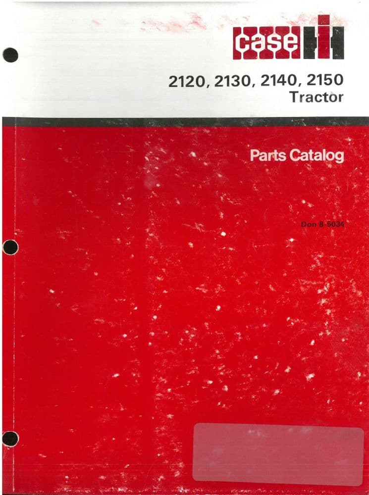 Case IH Tractor 2120 2130 2140 2150 Parts Manual