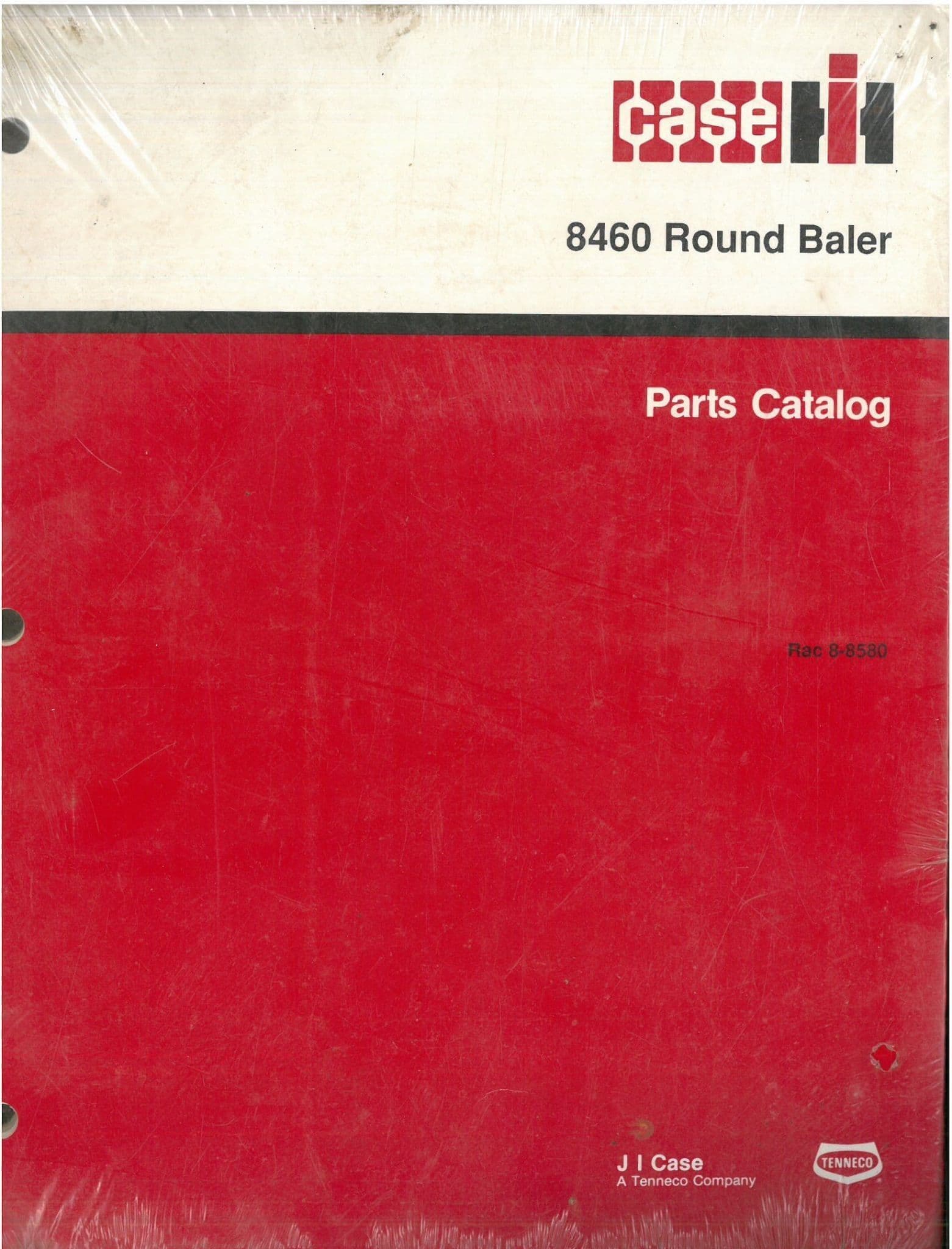 Case Round Baler Model 8460 Parts Manual