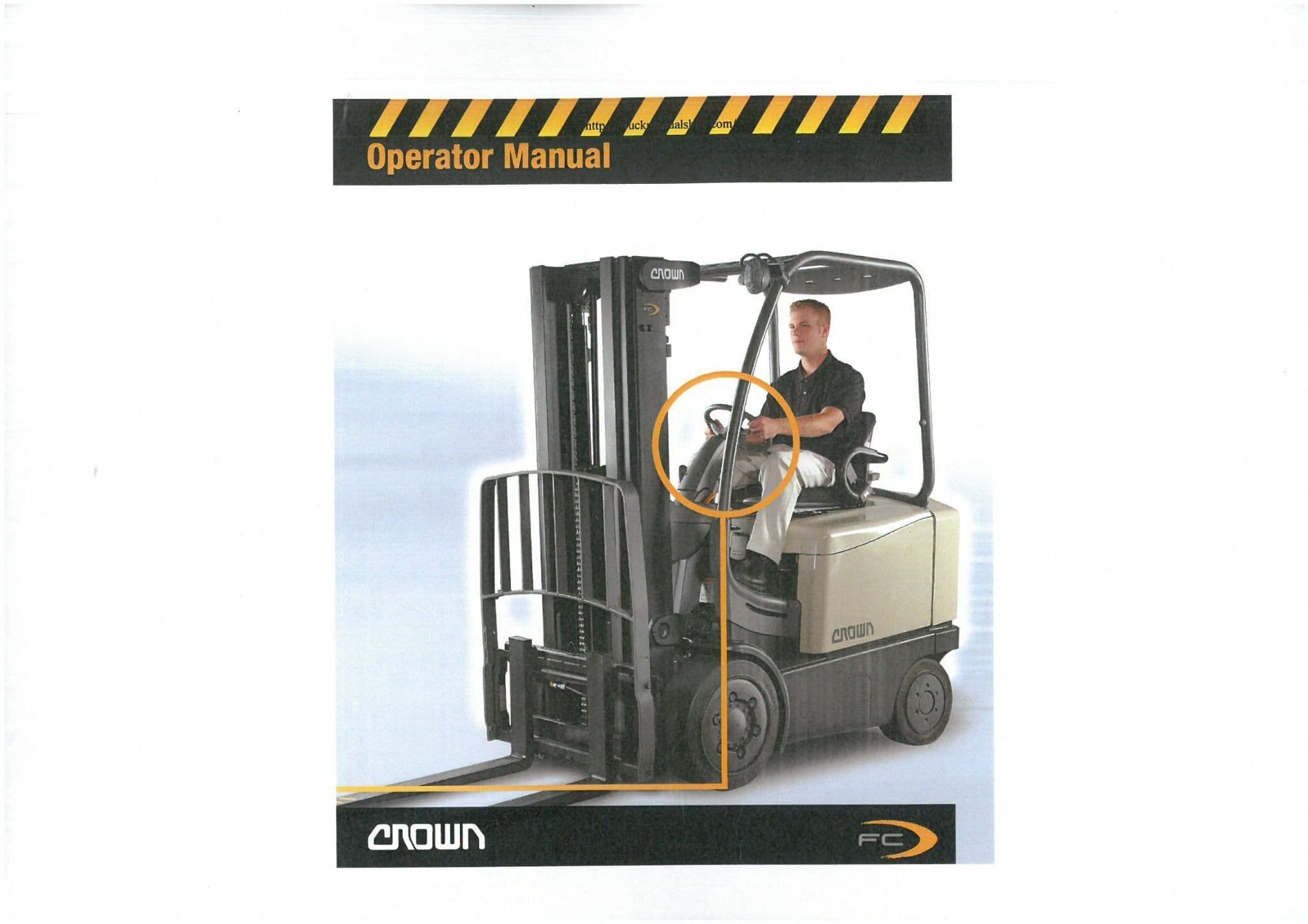Crown Counterbalance Trucks FC5200 Operators Manual