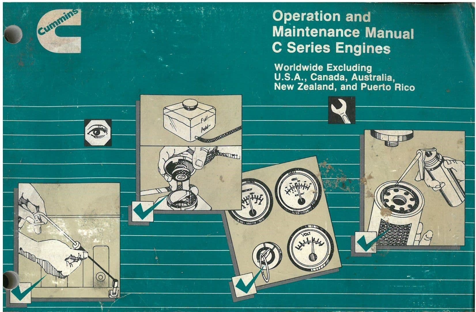 Cummins C Series Engine - Operators Manual - C Series