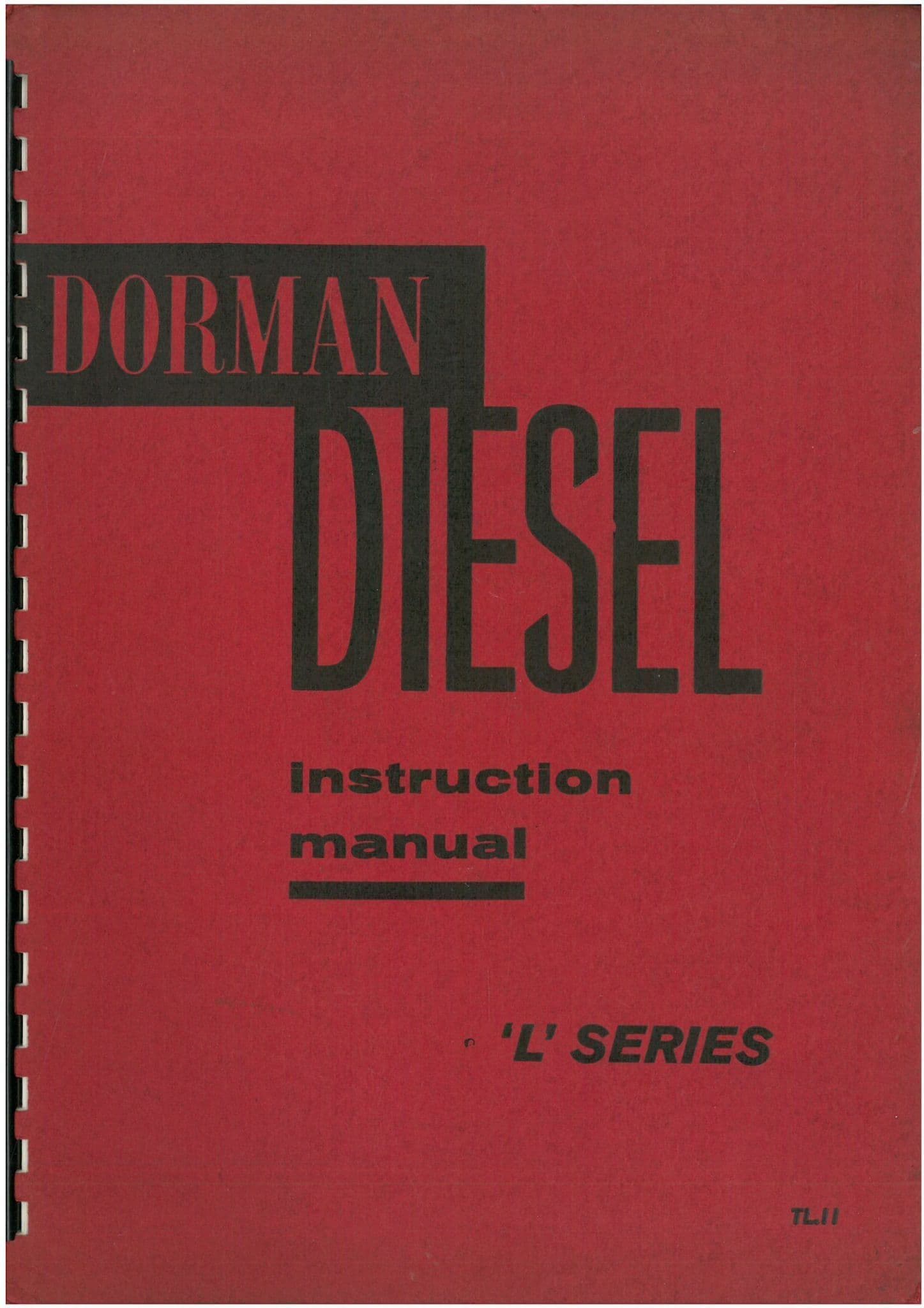 Dorman Diesel Engine LA LB LC Series Operators Manual - Covers 2 3 4 5 ...