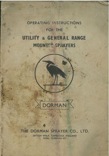 Dorman Utility & General Tractor Mounted Sprayer 20 40 60 & 80 Gal ...