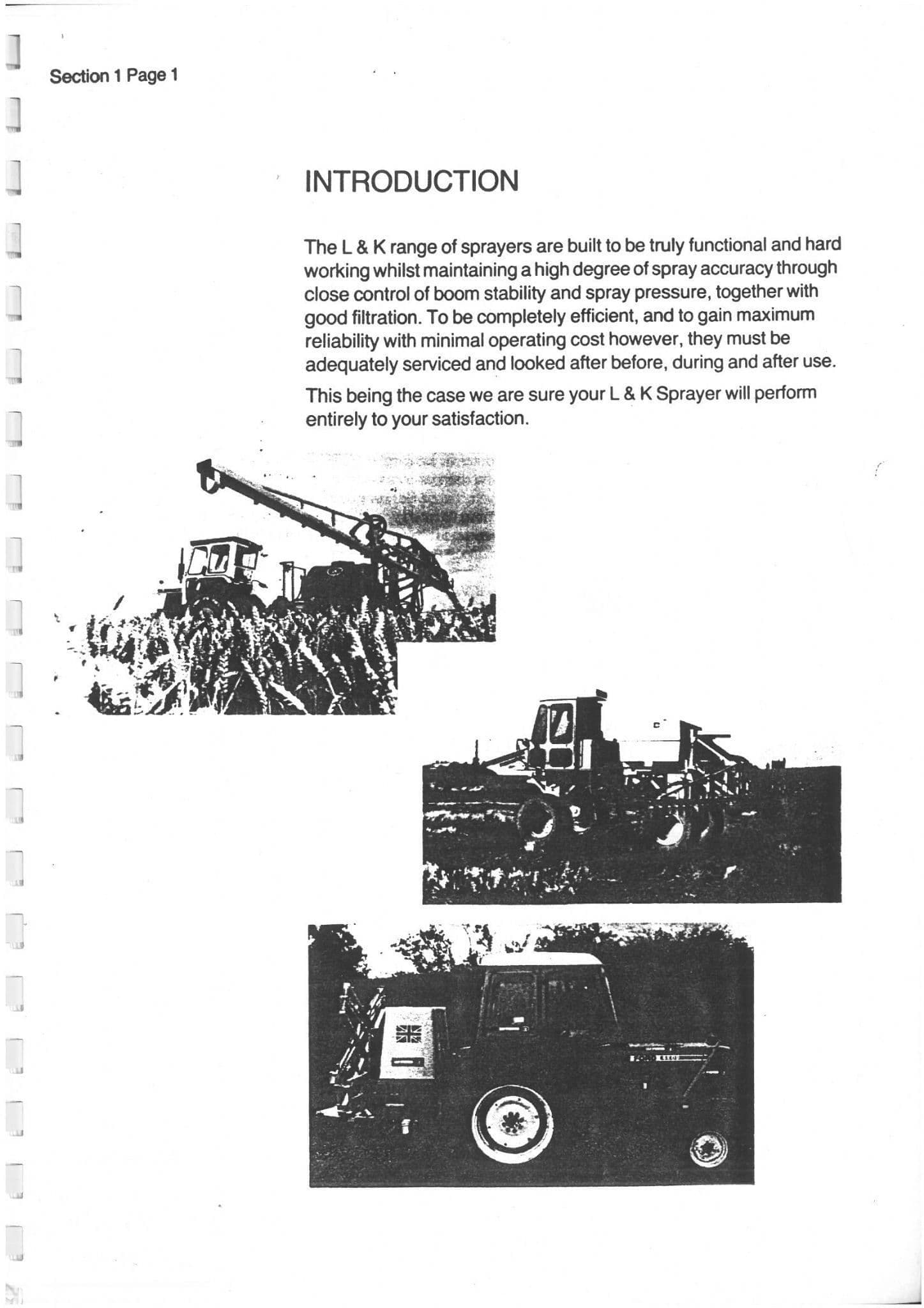 Econ Sprayer Trailed & Mounted Lo-Line 1500 & 2000 Operators Manual ...