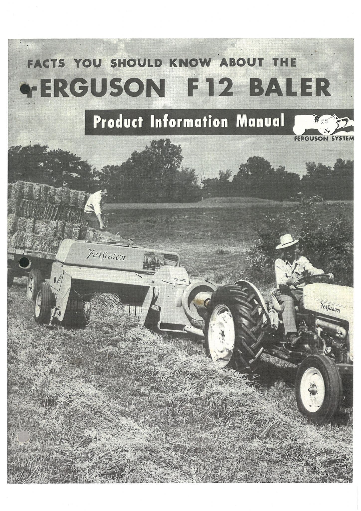 Ferguson Baler F12 Product Information Manual